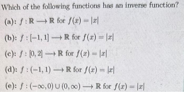 Solved Let the following table represent the function f(x) | Chegg.com