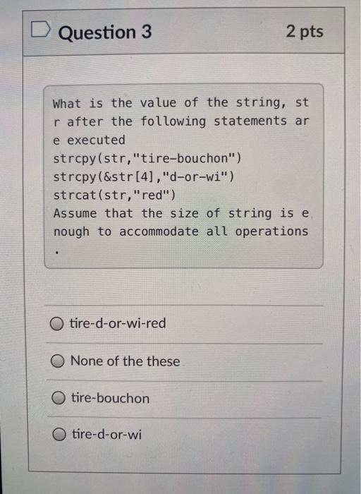 Solved D Question 1 2 Pts Suppose That P Has Been Declared 
