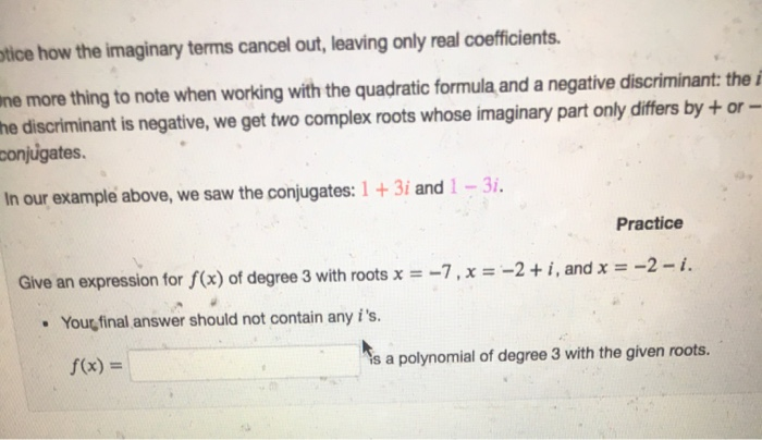 Solved point) - Part 1: Identifying possible rational roots | Chegg.com