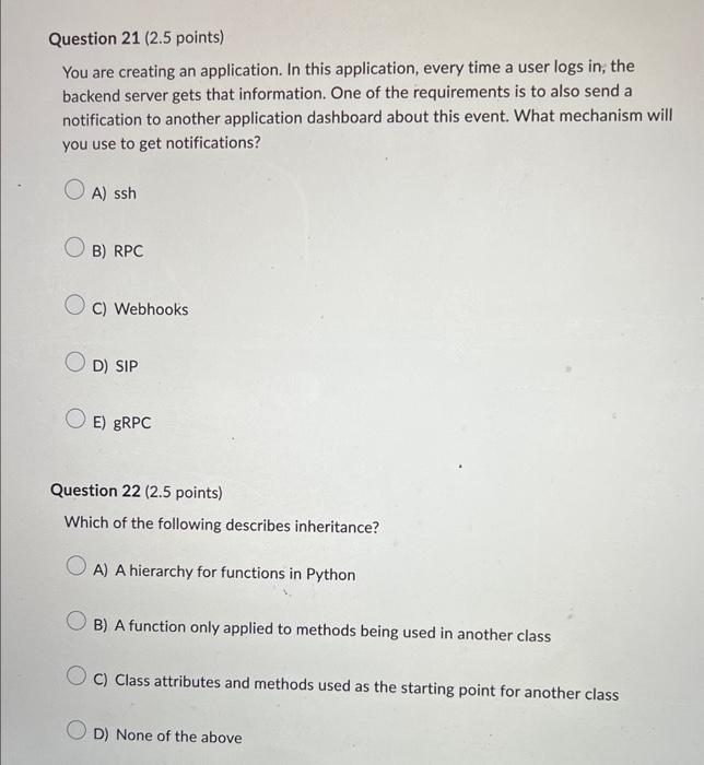 Solved You are creating an application. In this application, | Chegg.com