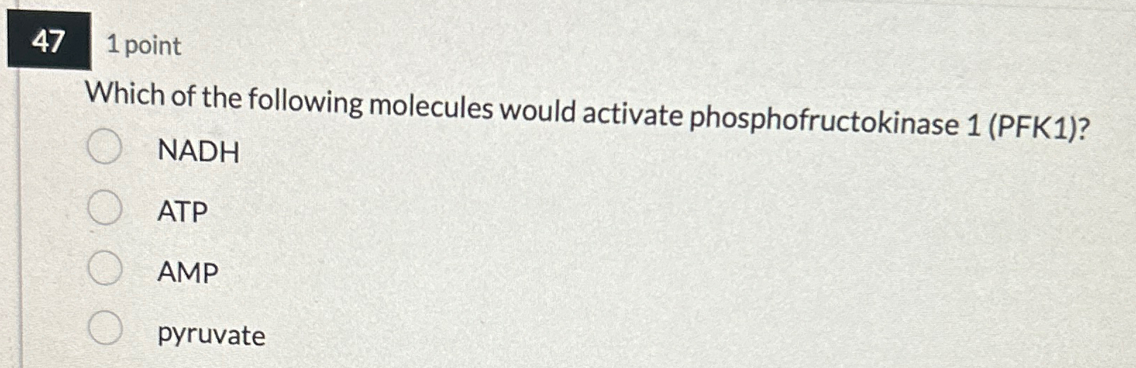 Solved 471 ﻿pointWhich of the following molecules would | Chegg.com