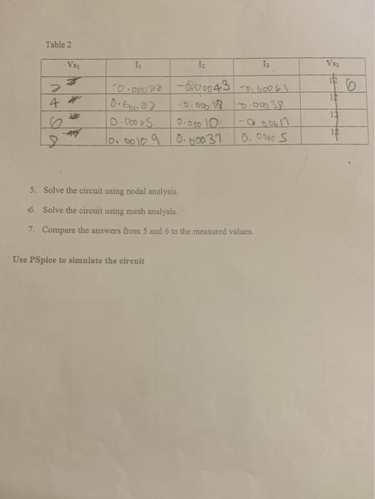 Solved Lab # Mesh and Nodal Analysis 2 pour Objective: To | Chegg.com