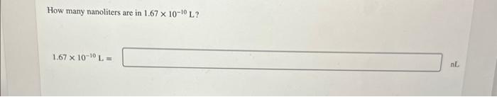 Solved How many picograms are in 2.37 x 10-¹¹ g? 2.37 x | Chegg.com