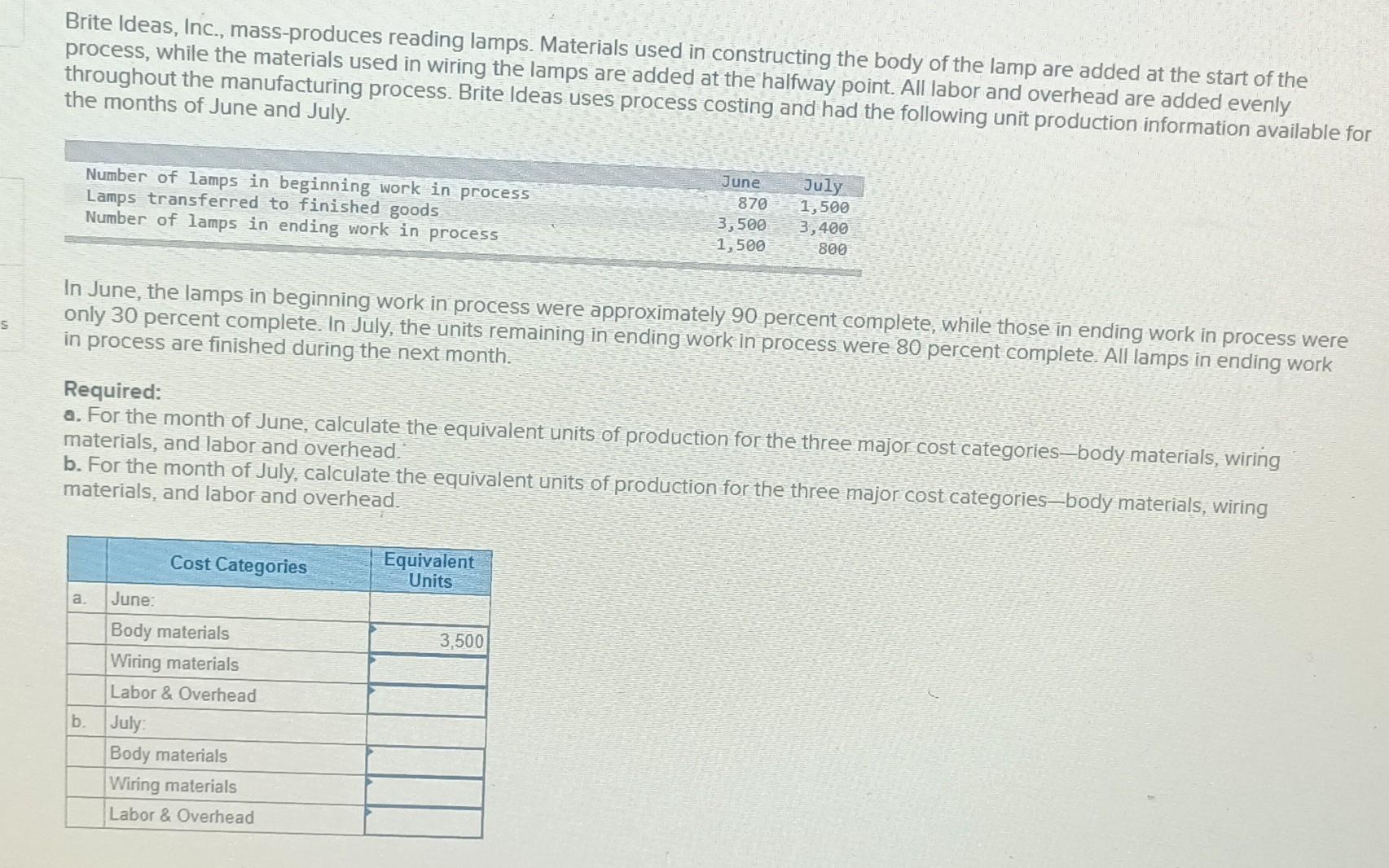 Solved I have different numbers on my sheet, and different | Chegg.com