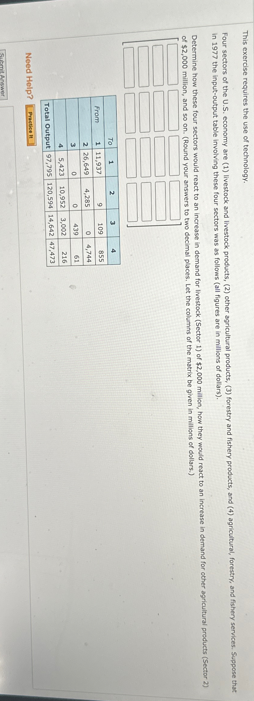 Solved This exercise requires the use of technology. in 1977 | Chegg.com