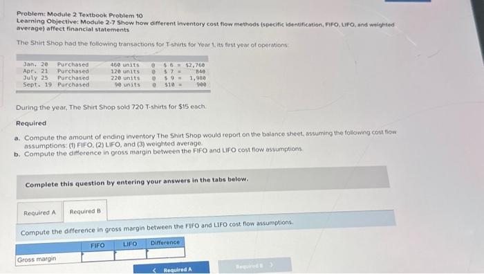 Solved Problem Module 2 Textbook Problem 10 Learning