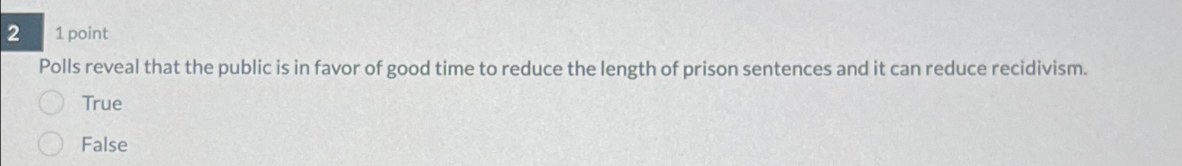 Solved 21 ﻿pointPolls reveal that the public is in favor of | Chegg.com