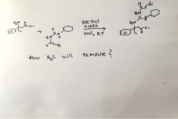 EDC-HCl NH2 Lot DIPEA UN WN Reaction is not goinę | Chegg.com