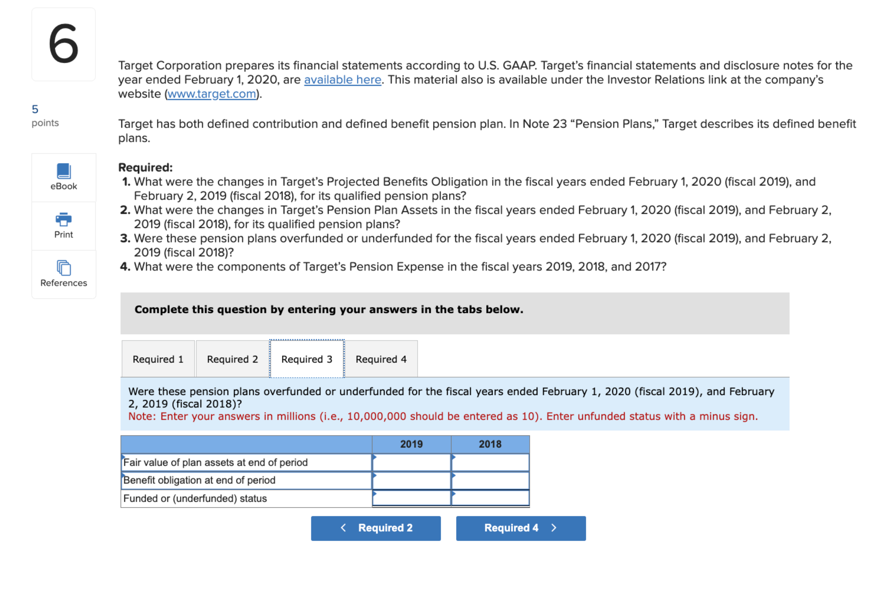 Solved Target Corporation prepares its financial statements | Chegg.com