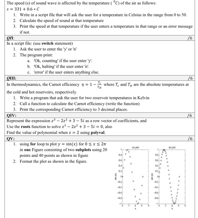 Solved The speed (s) of sound wave is affected by the | Chegg.com