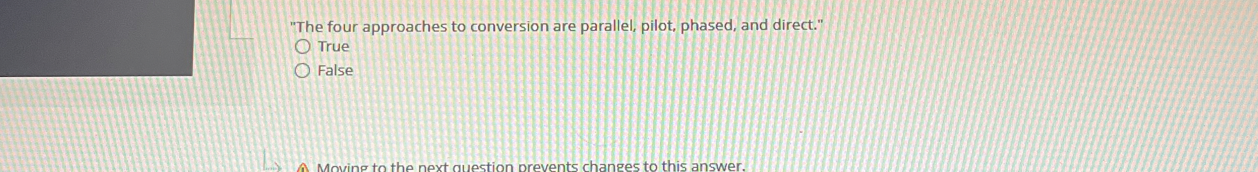 Solved "The four approaches to conversion are parallel, | Chegg.com