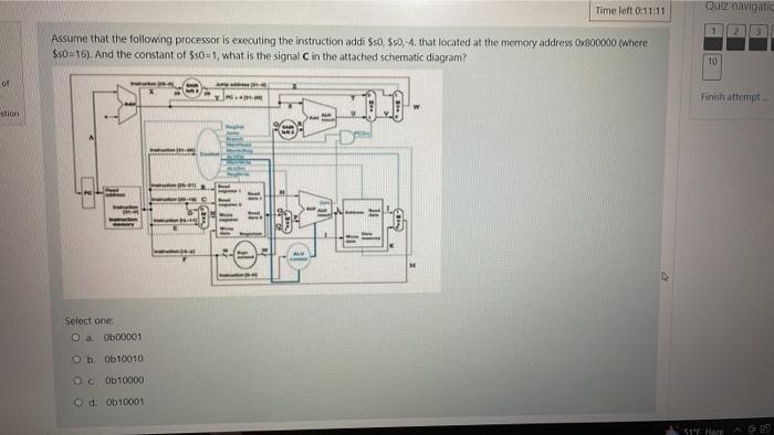 Solved Assume that the following processor is executing the | Chegg.com