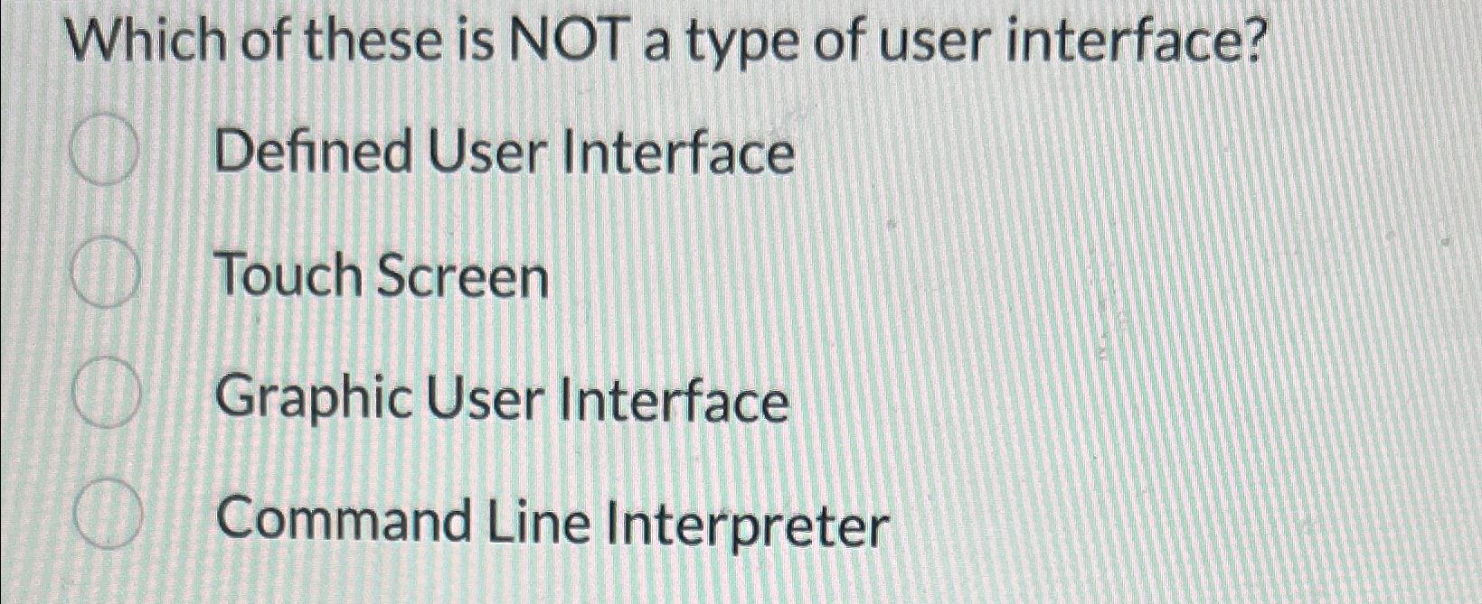 Solved Which of these is NOT a type of user | Chegg.com