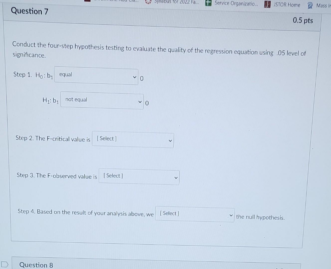 Fill out the blanks of the following ANOVA | Chegg.com