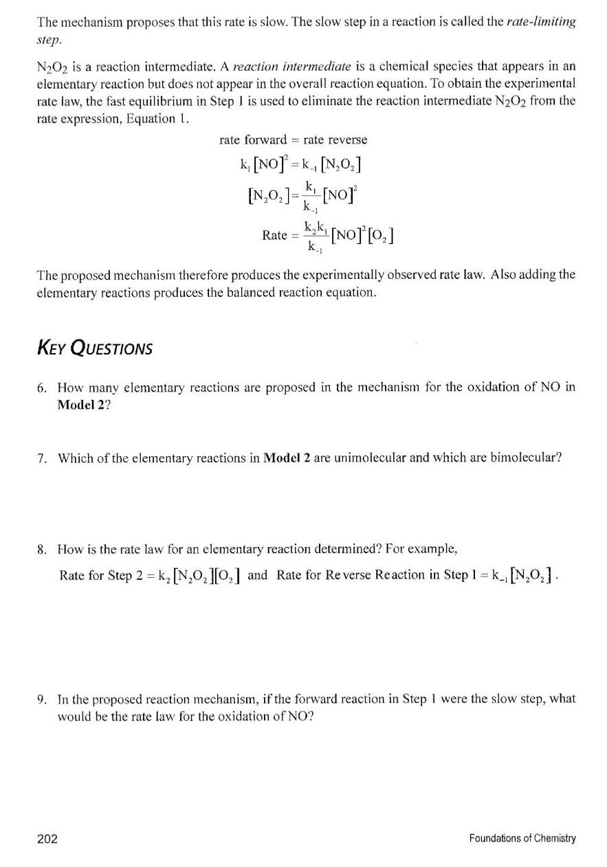Solved Reaction Mechanisms WHY ? A reaction mechanism is a | Chegg.com