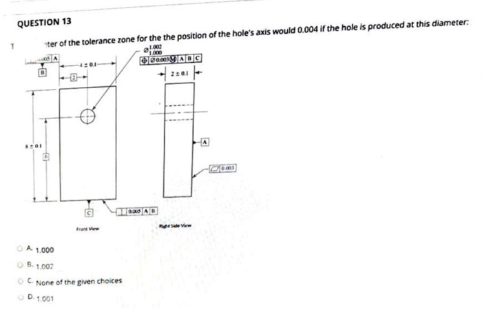 Solved QUESTION 7 MMC conditions for a pin and a hole take | Chegg.com