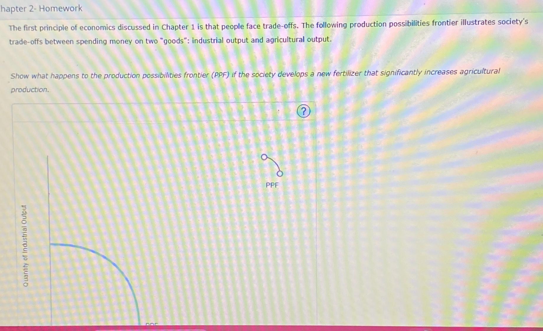 Solved hapter 2-HomeworkThe first principle of economics | Chegg.com