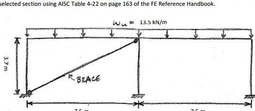 Solved selected section using AISC Table 4-22 on page 163 of | Chegg.com