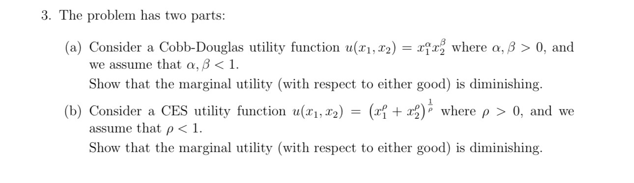 Solved The problem has two parts:(a) ﻿Consider a | Chegg.com