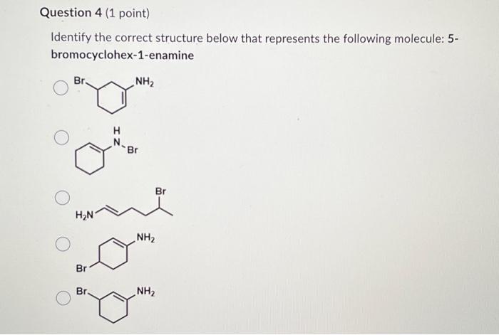 Solved Identify the correct structure below that represents | Chegg.com