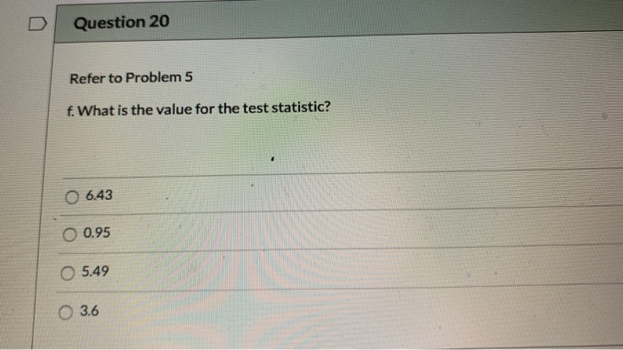 Solved Problem 5-C3 on Ch13-ANOVA A reporter with the Saint | Chegg.com