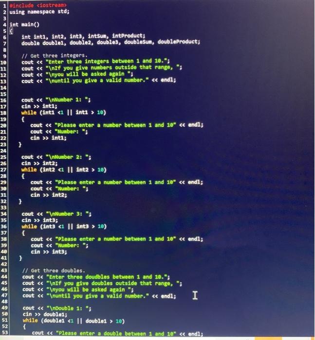 Solved Create The Following Functionsgetinteger Returns 