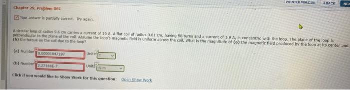 Solved PRINTER VERSION HACK NES Chapter 29, Problem 061 your | Chegg.com