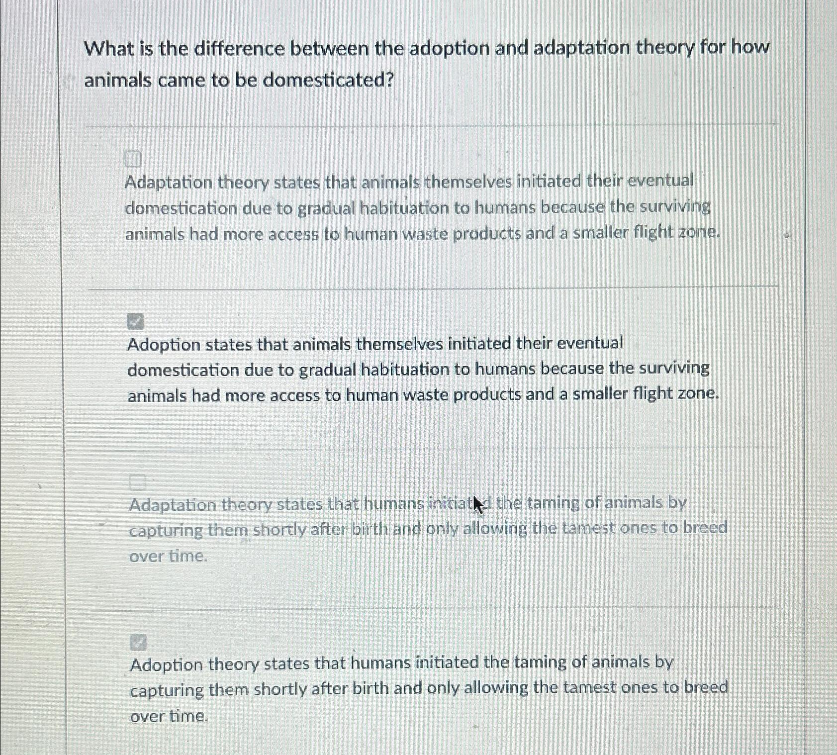 Solved What is the difference between the adoption and | Chegg.com