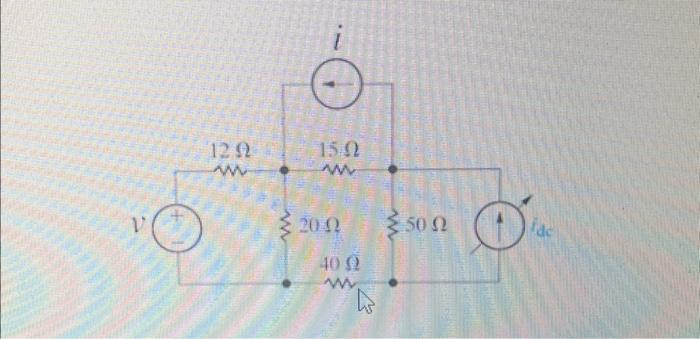 Solved The variable dc current source in the circuit is | Chegg.com