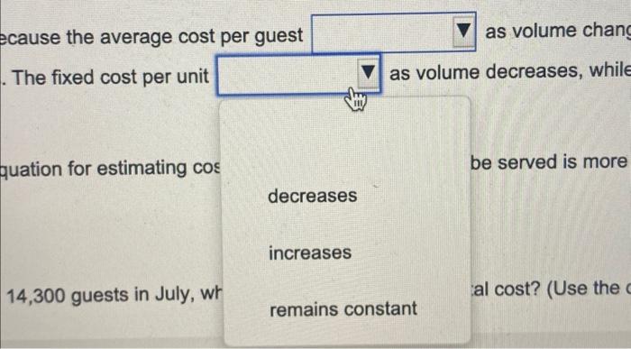 Solved The Johnson Buffet offers an all-you-can-eat buffet | Chegg.com