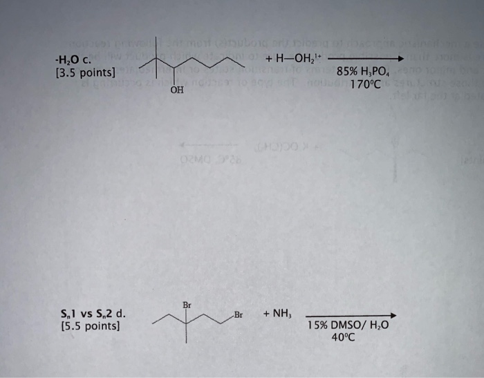 Solved Use a mechanistic approach to predict the products | Chegg.com