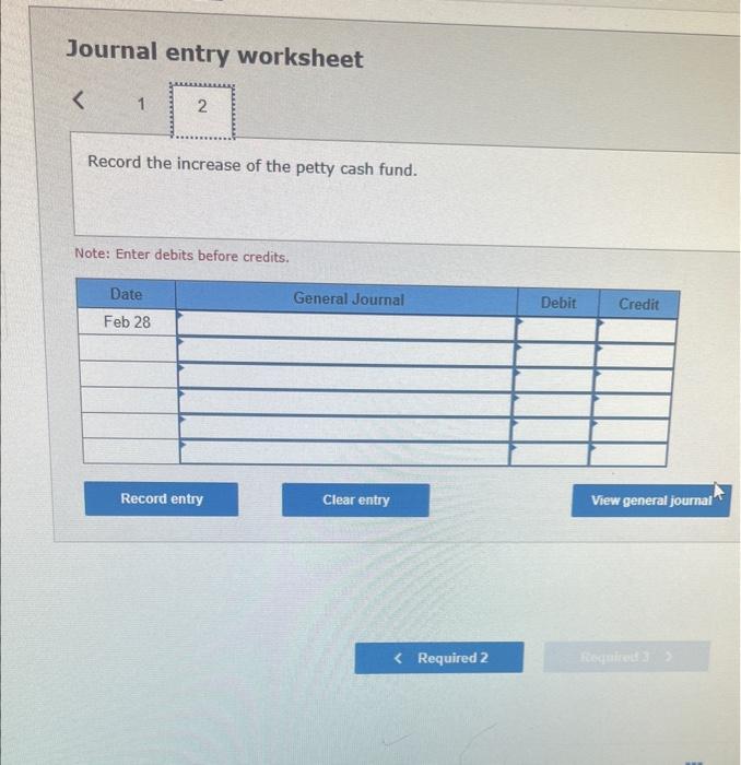 Solved Problem 8-3A Establishing, reimbursing, and | Chegg.com
