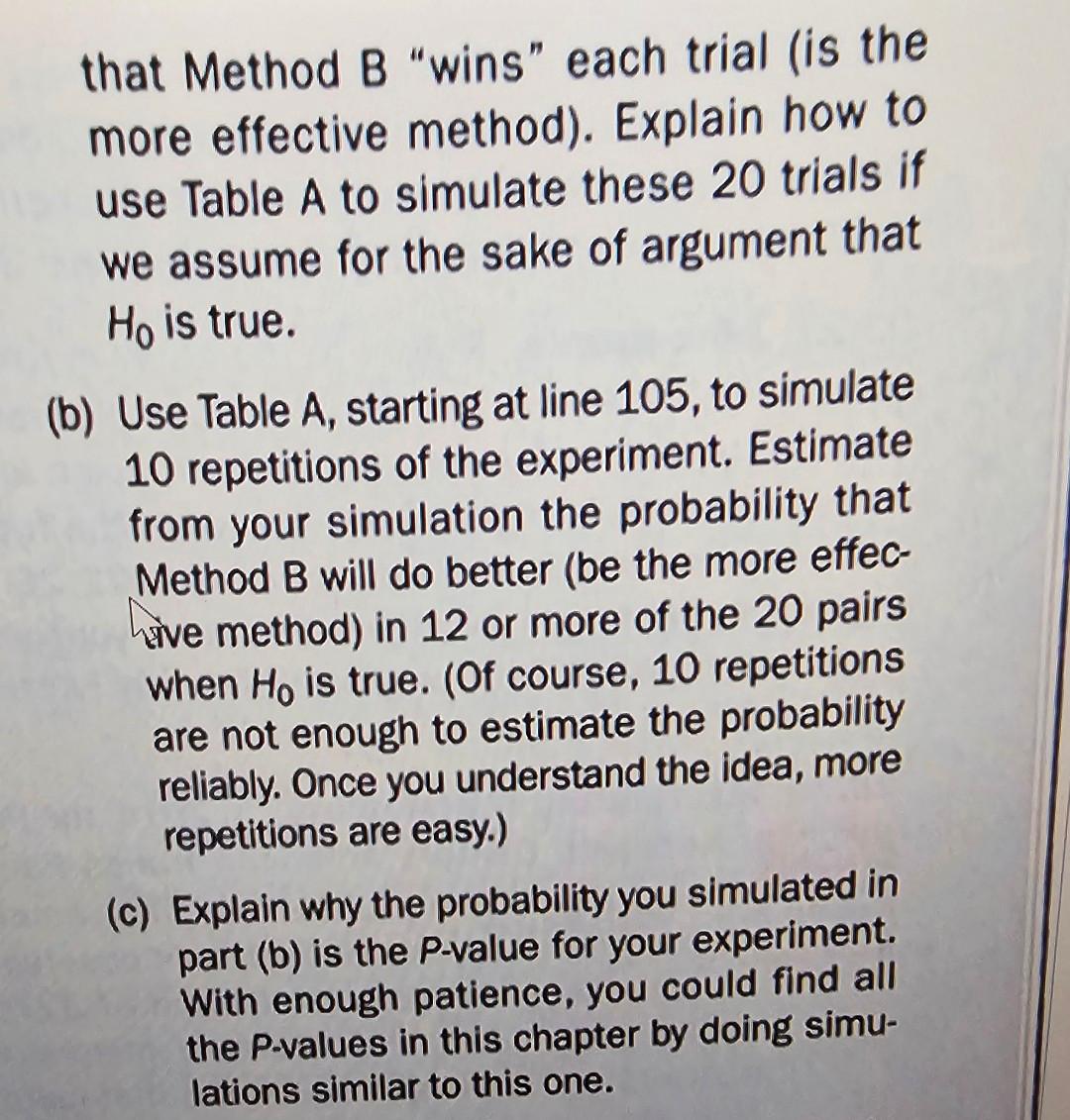 Findling a P-value by simulation. Is a new method of | Chegg.com