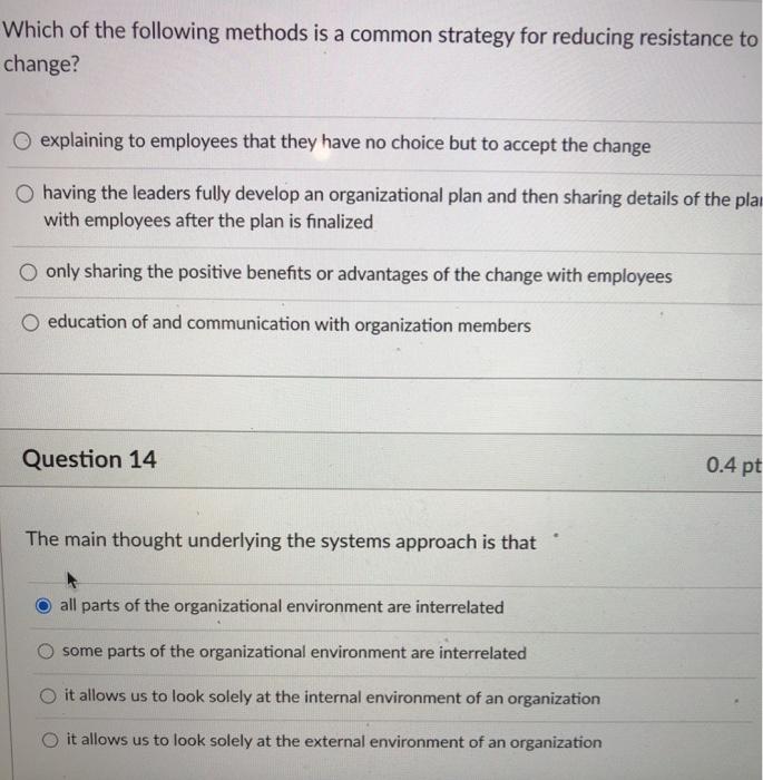 Solved Which of the following methods is a common strategy | Chegg.com