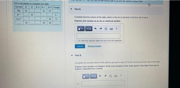Complete the fifth column of the table by giving the | Chegg.com