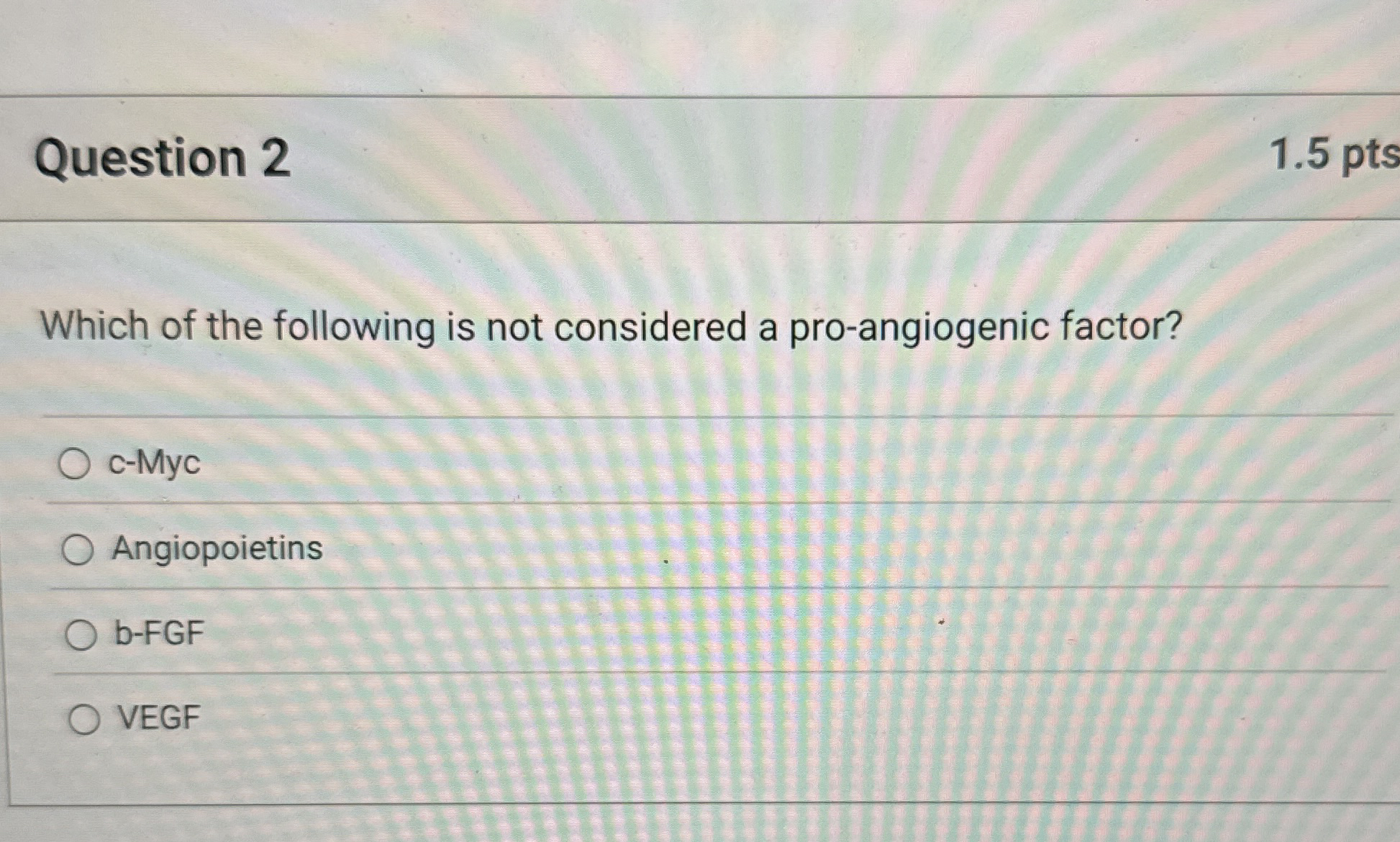 Solved Question 2Which of the following is not considered a | Chegg.com