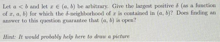Solved Real Analysis 1. use mathematical proofs for full | Chegg.com