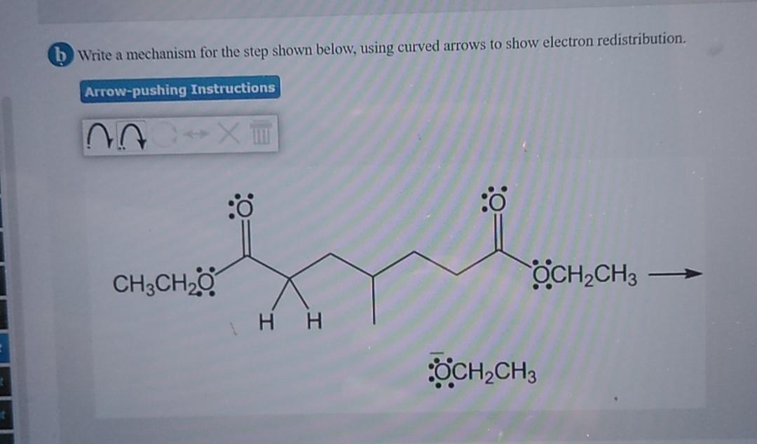 Solved 6 Write a mechanism for the step shown below, using | Chegg.com