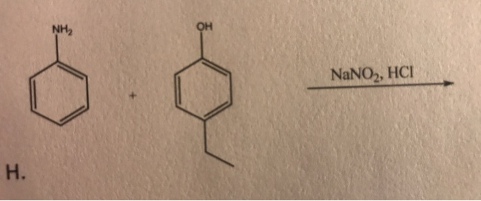 Solved NH2 OH NaNO2, HCI | Chegg.com