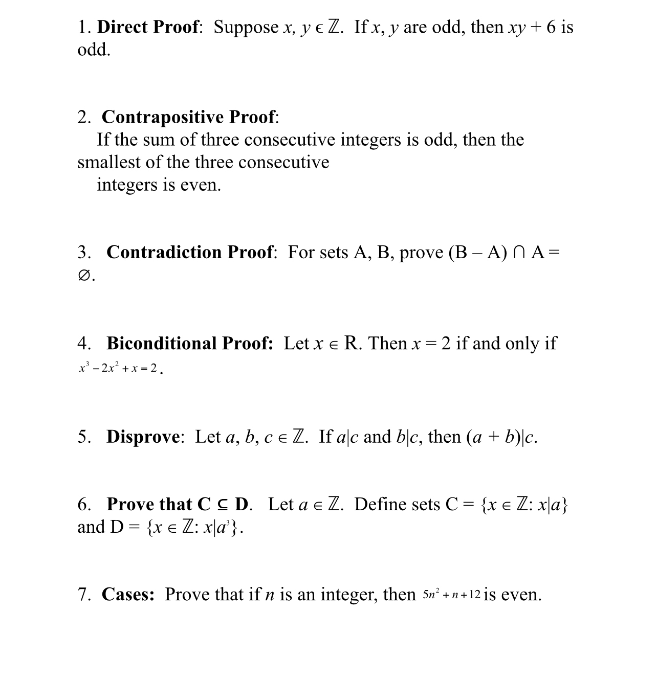 Solved Direct Proof: Suppose x,yinZ. If x,y ﻿are odd, then | Chegg.com