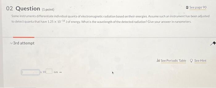 Solved 02 Question (1 point) Some instruments differentiate | Chegg.com