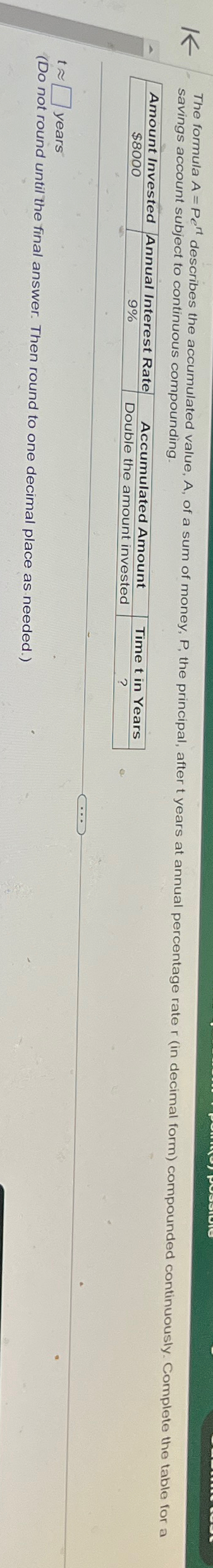 Solved savings account subject to continuous | Chegg.com
