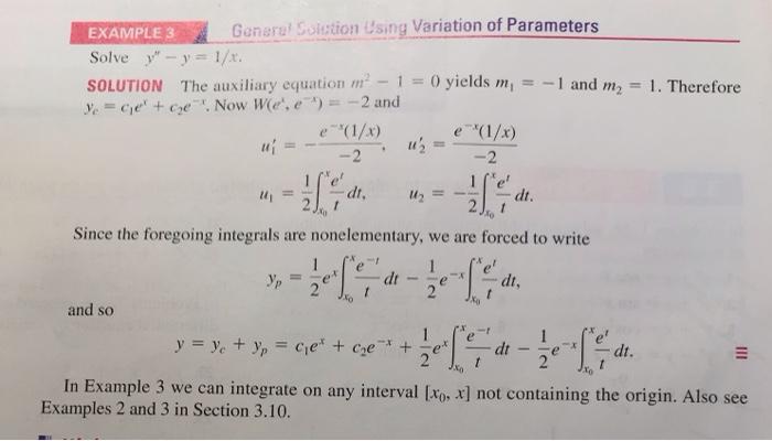 Solved In Problems 23-26, proceed as in Example 3 and solve | Chegg.com Solved In Problems 23-26, proceed as in Example 3 and solve | Chegg.com