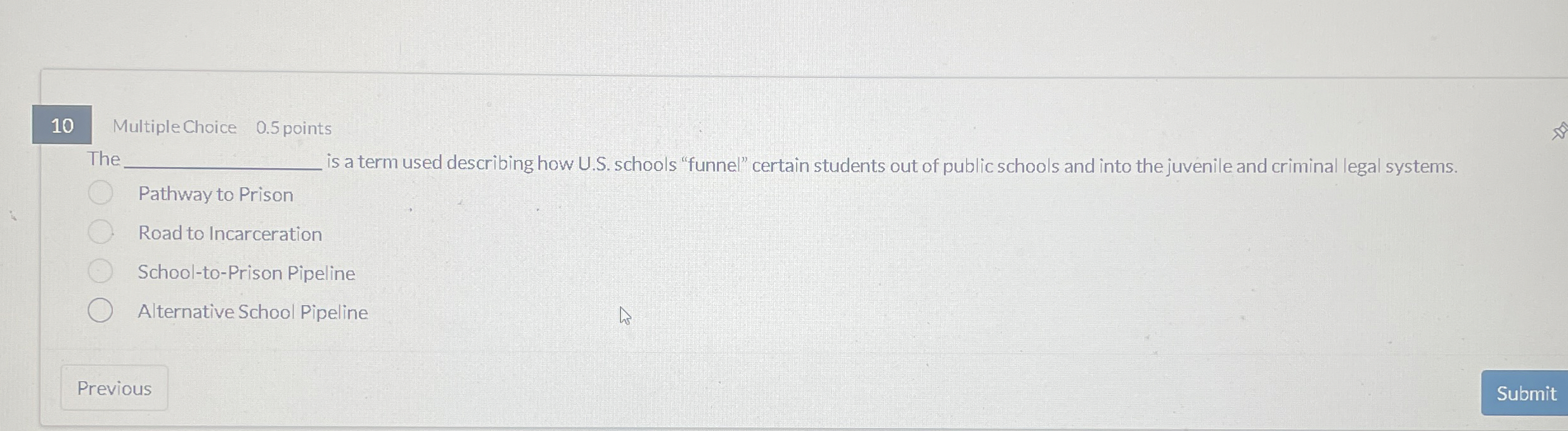 Solved Multiple Choice 0.5 ﻿pointsThe is a term used | Chegg.com