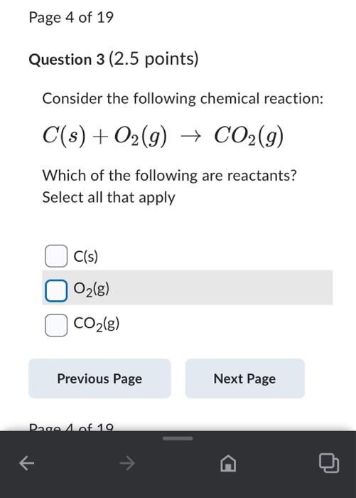 Solved Consider the following chemical reaction: | Chegg.com