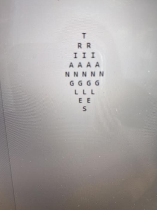 Solved Find how many ways to read the word Triangles in the | Chegg.com