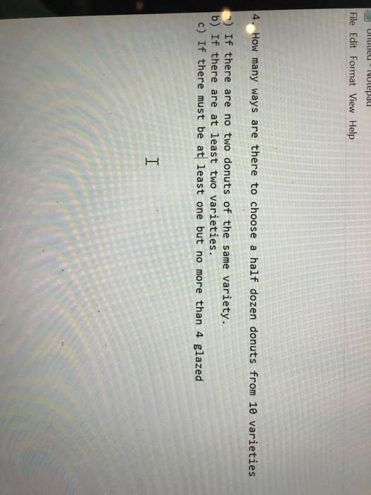 Solved United - Notepad File Edit Format View Help 4. How | Chegg.com Solved United - Notepad File Edit Format View Help 4. How | Chegg.com