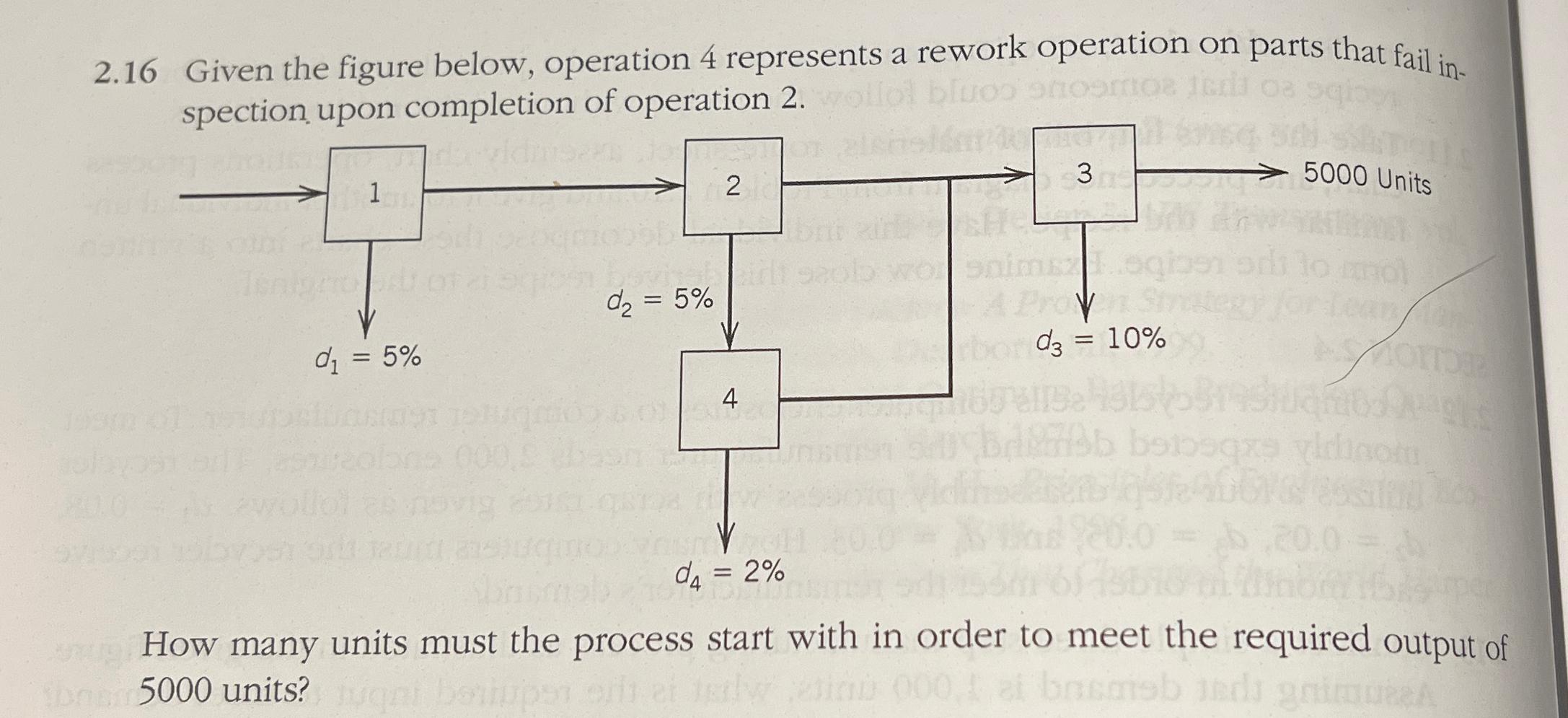 Solved 2.16 ﻿Given the figure below, operation 4 ﻿represents | Chegg.com