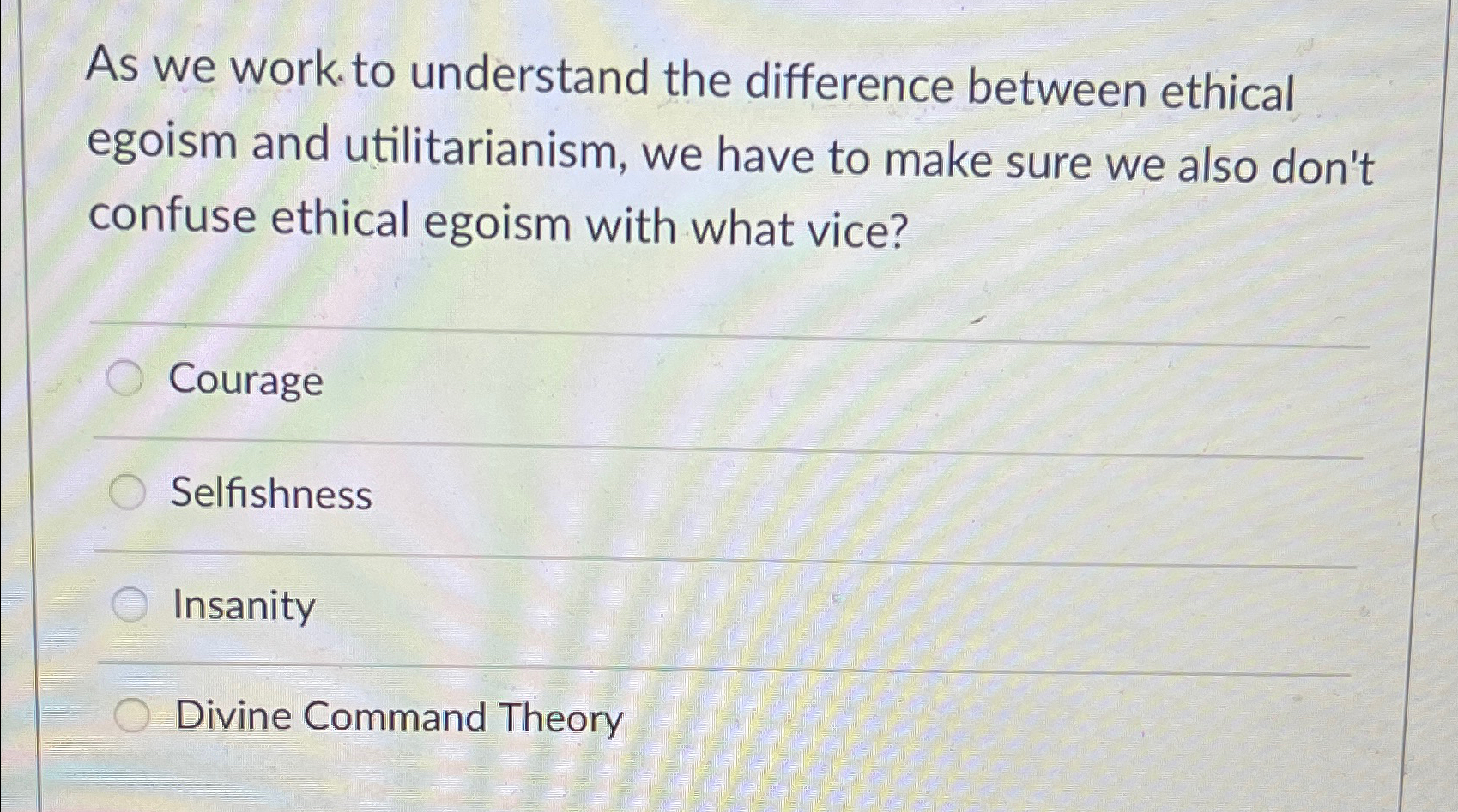 Solved As we work to understand the difference between | Chegg.com