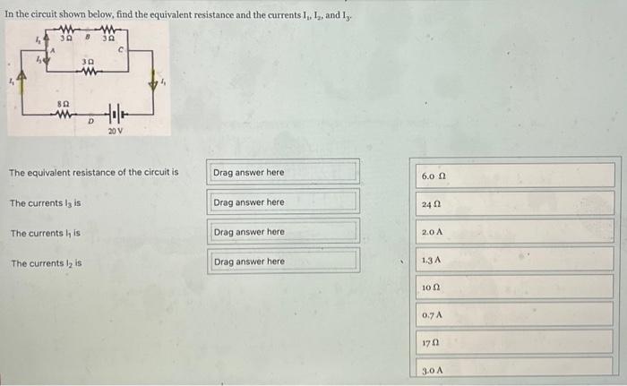 Solved In the circuit shown below, find the equivalent | Chegg.com
